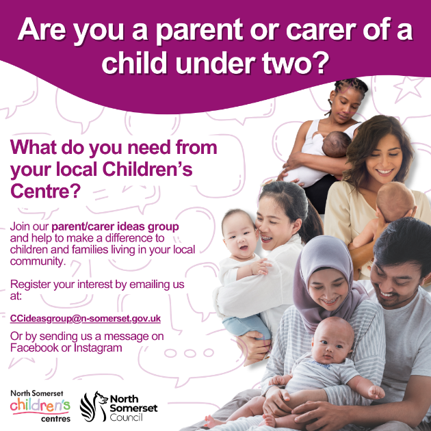 Children’s Centres launch new parent/carer ideas group | North Somerset Council